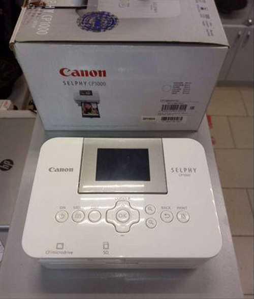 Портативный фотопринтер Canon CP1000