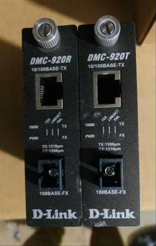 Медиа-конвертер D-link dmc-920R, 920T