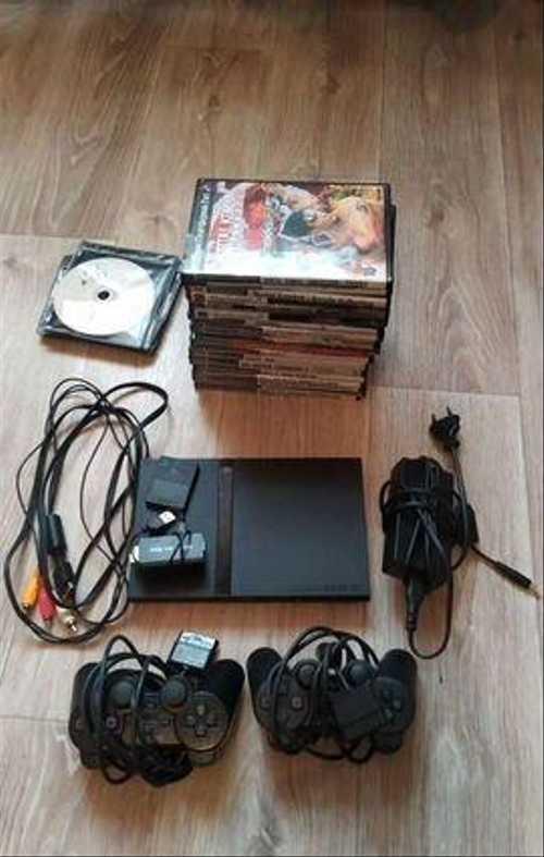 Sony playstation 2 full+куча игр