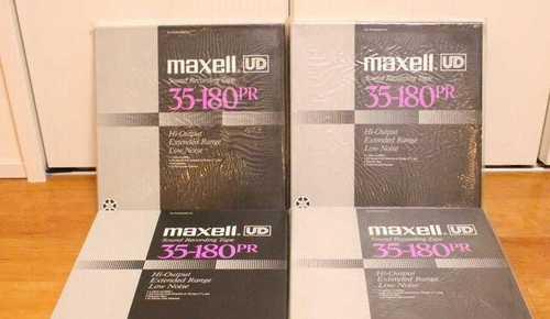 Катушки Maxell UD 35-180PR - 1100м, новые в пленке