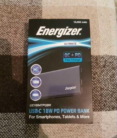Внешний аккумулятор Energizer 10000мач