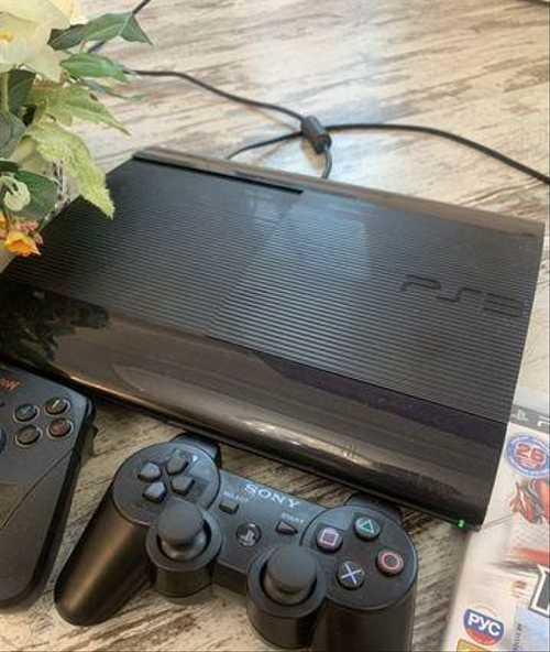 Sony PS3 super slim(большой набор)