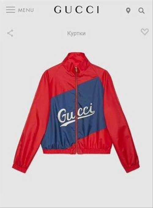 Куртка Gucci Model zaeod 6482 Red