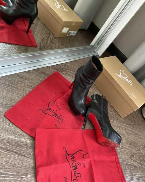 Полусапожки christian louboutin