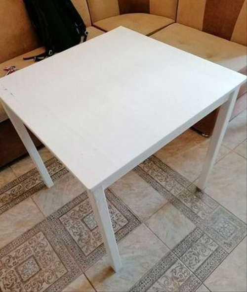 Кухонный стол харли мини белый