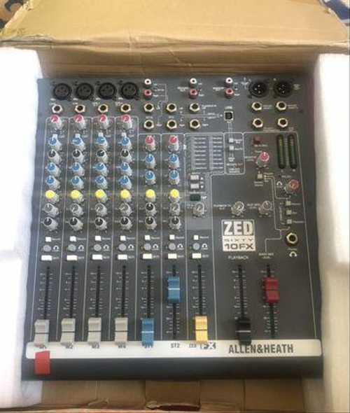 Микшерный пульт Allen&Heath ZED10FX