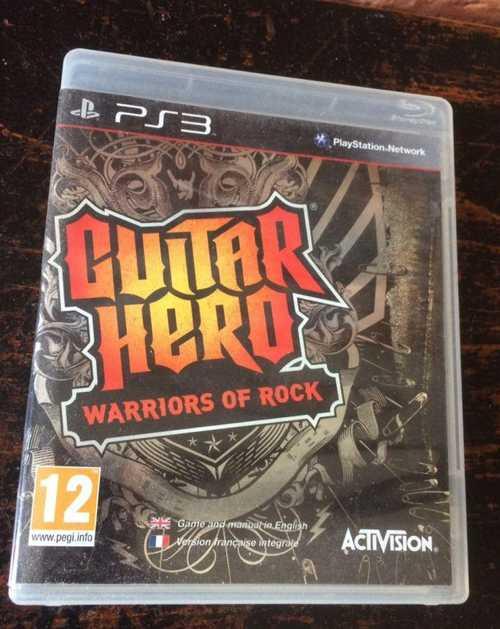 Guitar Hero Warriors of Rock, ps3