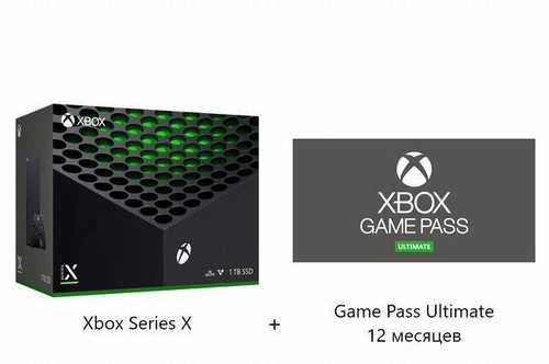 Xbox Series X 1TB + Game Pass Ultimate 12 месяцев