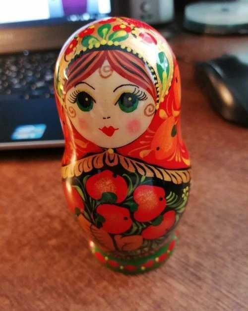 Матрёшка деревянная, ручная работа