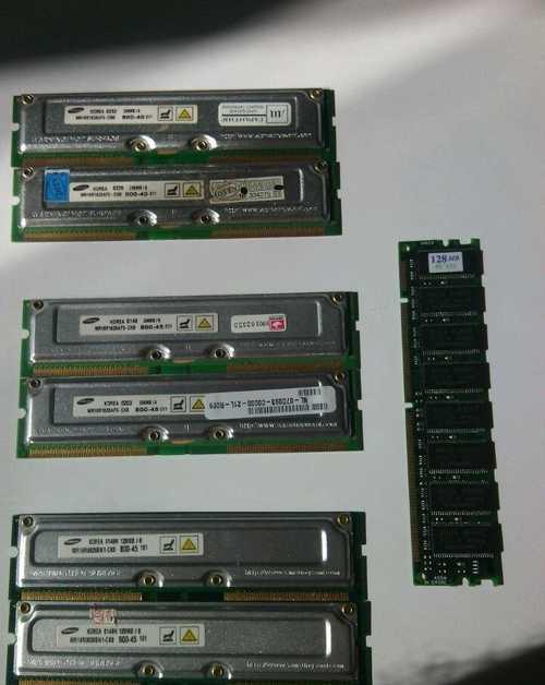 Оперативная память Rambus Rimm