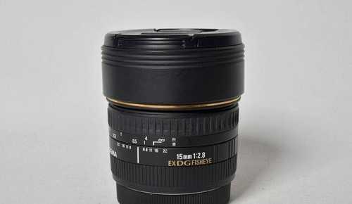 Sigma AF 15/2.8 EX DG Fisheye Canon