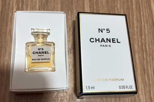 Духи винтаж chanel n5 миниатюра