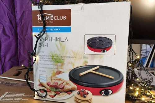 Блинница homeclub 2в1