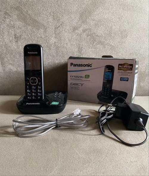 Panasonic KX-TG5521RU телефон с автоответчиком