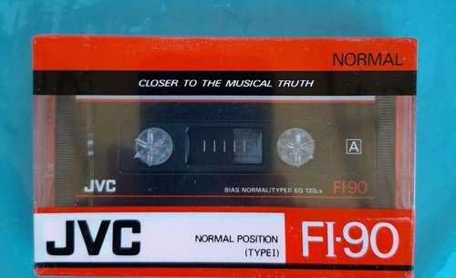 Аудиокассета-JVC FI-90-9 штук-новые
