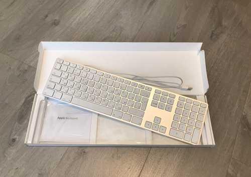 Клавиатура Apple wired keyboard Модель: А1243 MB11