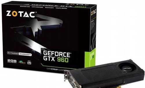 Zotac GeForce GTX 960 2GB (на гарнтии)