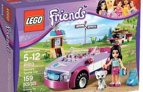 Lego Friends, два набора, 41013 «Спортивный автомо