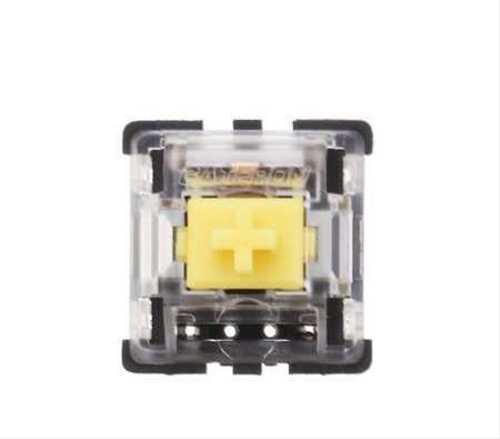 Gateron Optical Yellow, Black