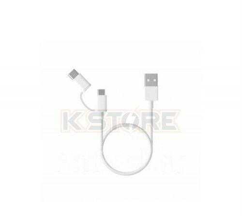 Кабель 2in1 USB Type-C/Micro Xiaomi 100см