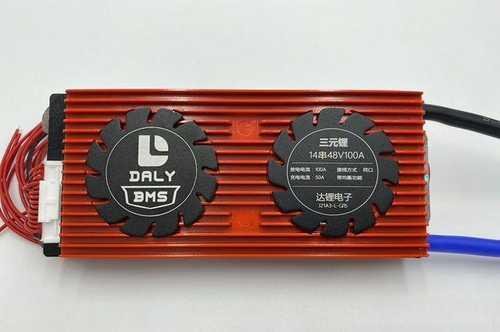 Плата BMS daly 14S 48в 100А