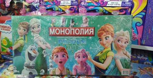 Игра монополия Холодное сердце