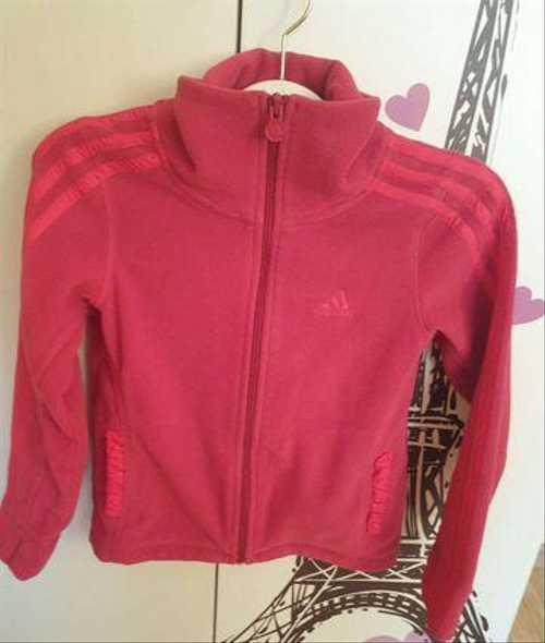 Флисовая кофта adidas