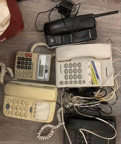 Телефон домашний, набор телефонов, радиотелефон
