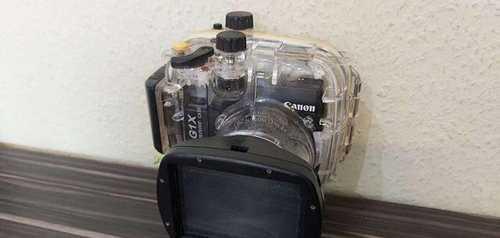 Фотоаппарат Canon G1X + подводный бокс 40м