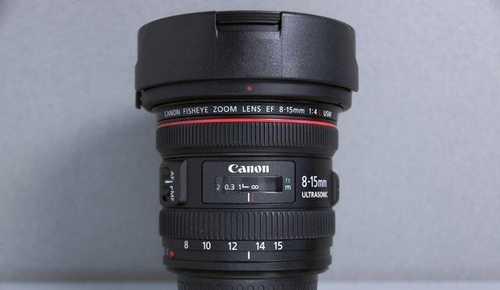 Canon 8-15mm 4L Fisheye USM