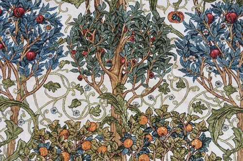 Ткань гобеленовая Фруктовый сад Уильям Моррис