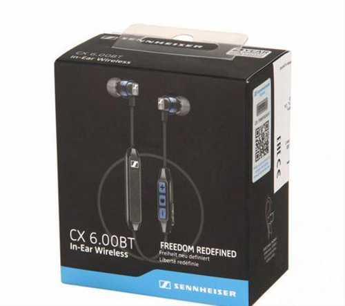 Беспроводные наушники sennheiser CX 6.00 BT
