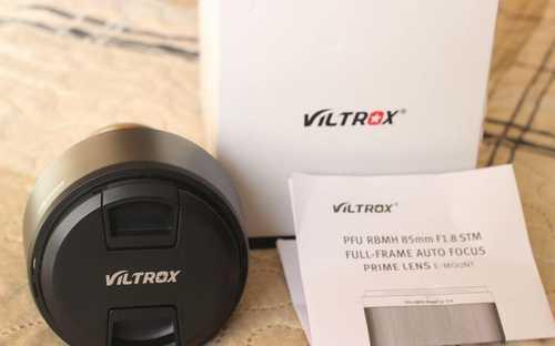 Viltrox PFU rbmh 85mm f/1.8 STM для Sony E новый