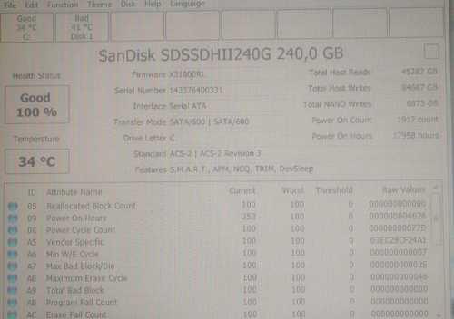 Ssd SanDisk 240gb