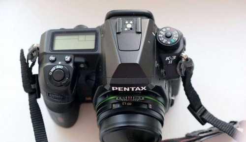 Фотоаппарат Pentax K-3 II с богатым комплектом