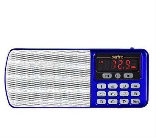 Радиоприемник Perfeo i120 Егерь, blue / FM+, MP3