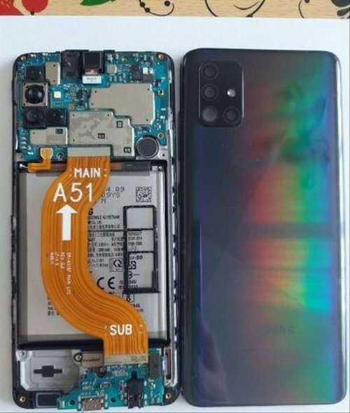 Samsung a51 по запчастям