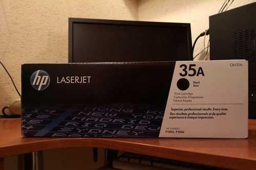 HP Laserjet 35A CB435A новый картридж черный