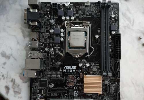 Материнская плата asus H110M