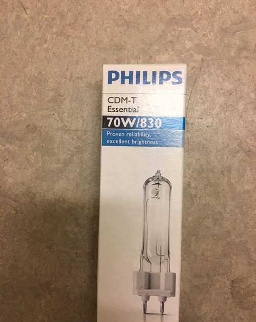 Лампа Philips CDM-T 70W/830 G12