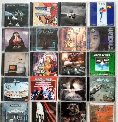 CD prog-rock, prog-metal, ART-rock