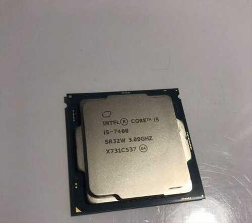 Процессор Inte Core i5-7400 4 ядра 3.00GHZ