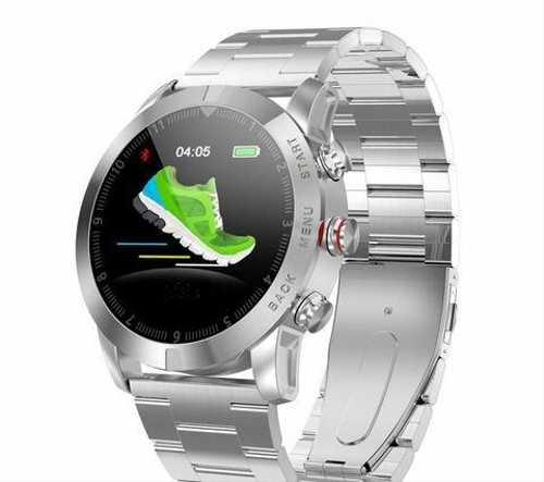 Часы carcam smart watch S10 - silver, Сталь