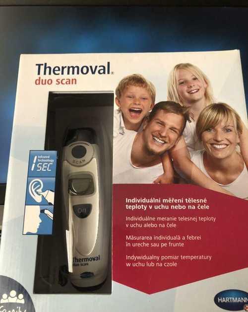Бесконтактный инфракрасный термометр Thermoval Duo