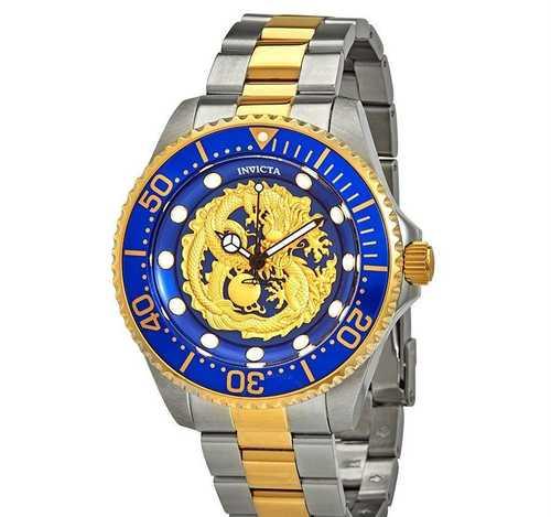 Мужские Часы Invicta Pro Diver 26491 с Драконом