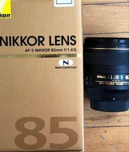 Nikon 85mm f1.4 G