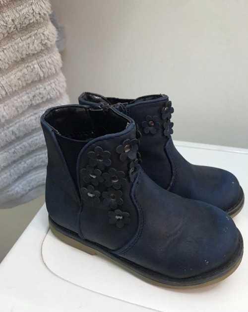 Ботинки демисезонные mothercare 21,5 р-р