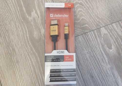 Цифровой кабель defender hdmi-micro hdmi