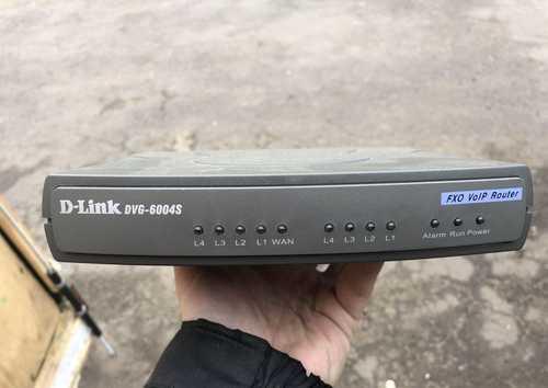 Голосовой шлюз с 4 FXO-портами D-Link DVG-6004S