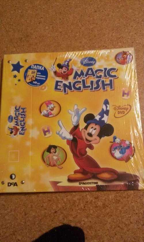 Запечатанная папка Disney Magic English